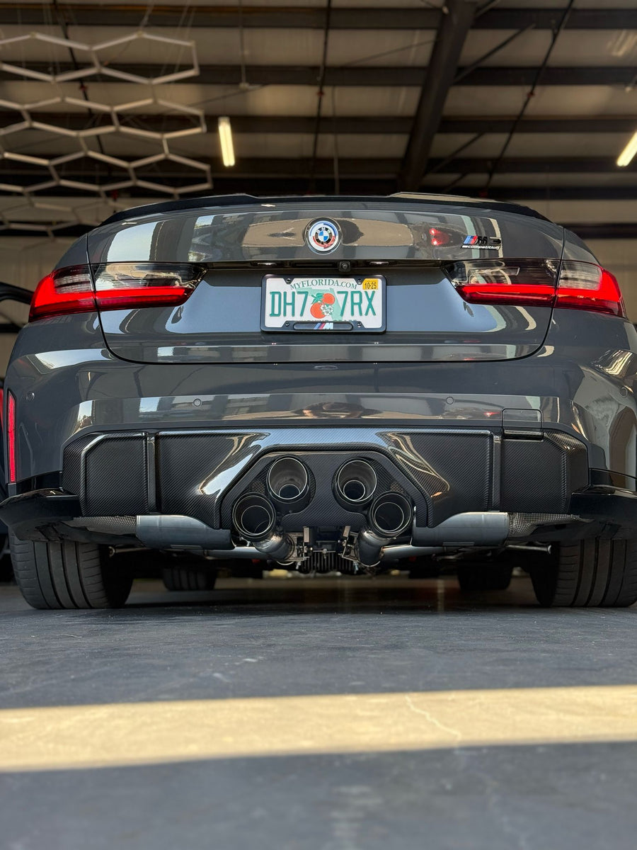 WestRacing BMW G82&G80 M3 M4 Center Exit Valved Exhaust System – ShopWestRacing