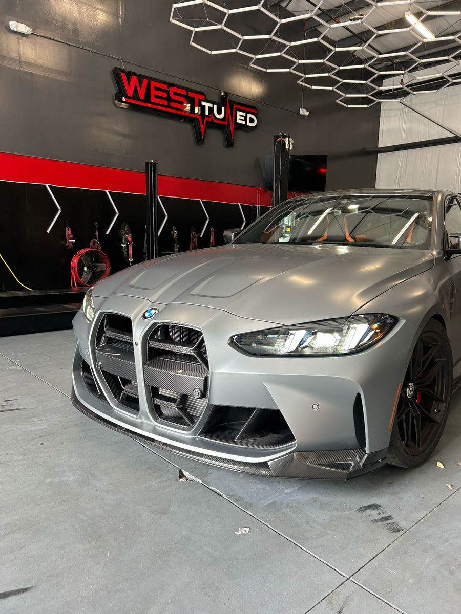 CSL Style Carbon Fiber Front Grill G80 M3 & G82 M4 – ShopWestRacing