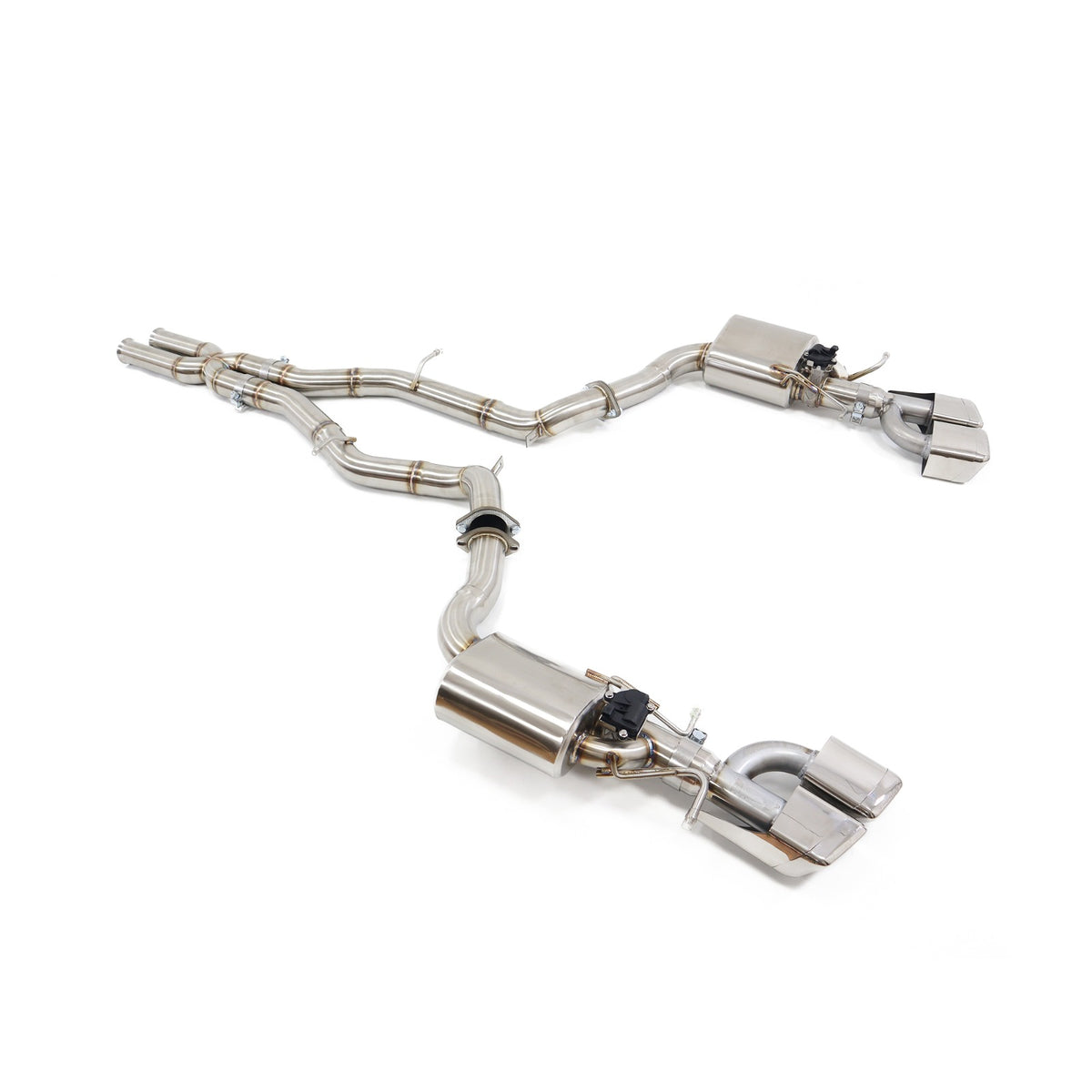 MERCEDES E63 W212 M156 AMG | West Racing Valved Sport Exhaust System ...